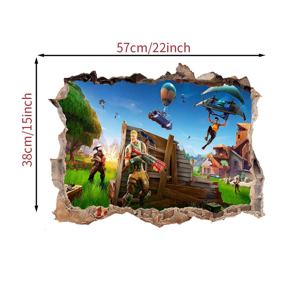 2020 Battle Game Wall Sticker Kids Wall Decor Painting Wallpaper for Kids Rooms Bedroom Living Room