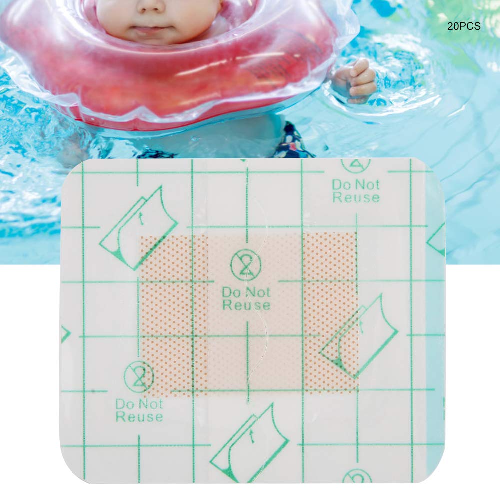 20pcs Baby Navel Sticker Swimming Bathing Umbilical Cord Patch Baby Belly Adhesive Tape Belly Protector