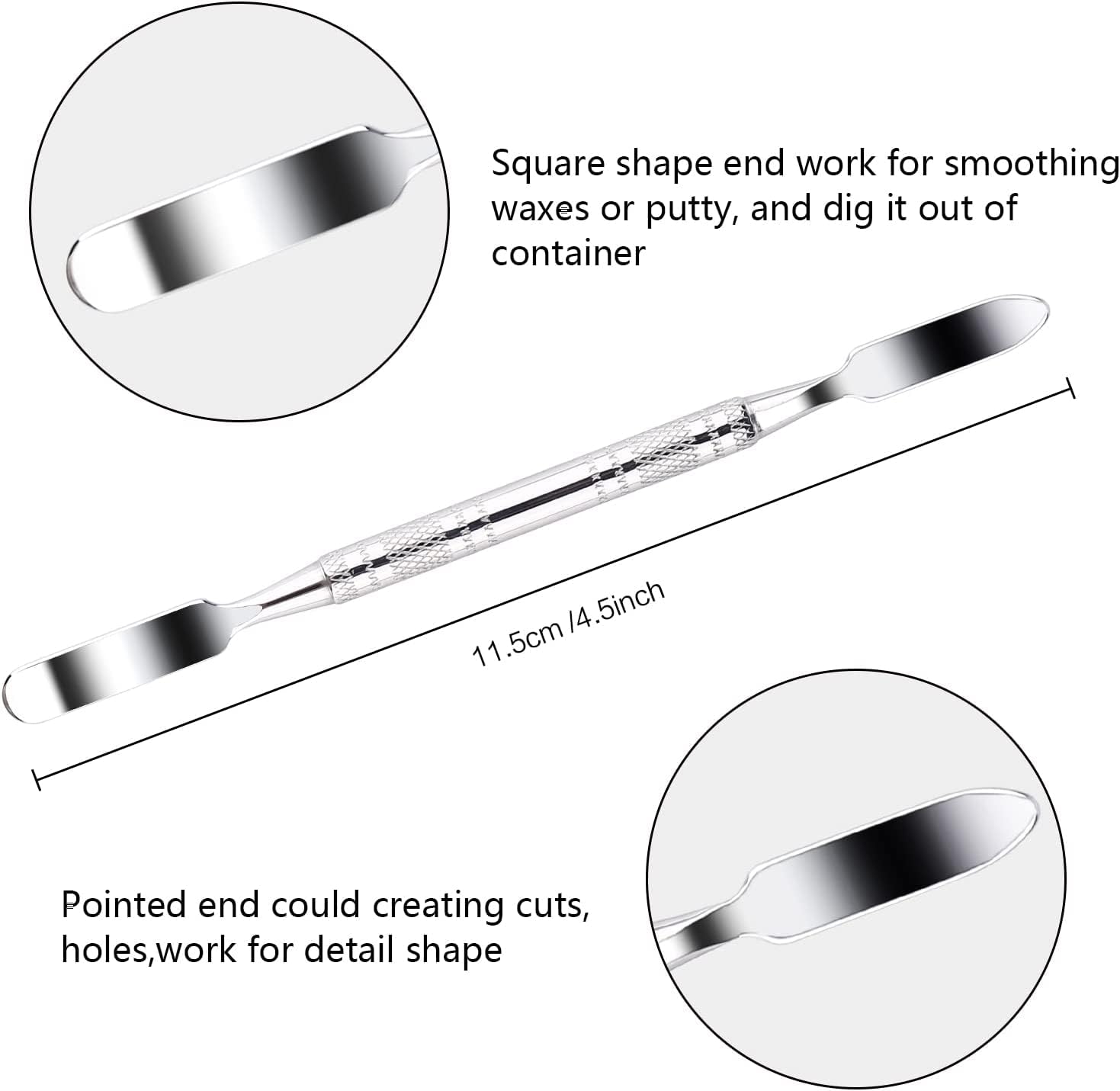 BOBISUKA 4 Piece Halloween SFX Special Effects Makeup Kit - Modeling Scar Wax + Coagulated Blood with Spatula Tool and Black Stipple Sponge All in One (VAMPIRE SET)