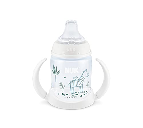 NUK Learner Cup, 5oz, 2-Pack, Elephant/Zebra