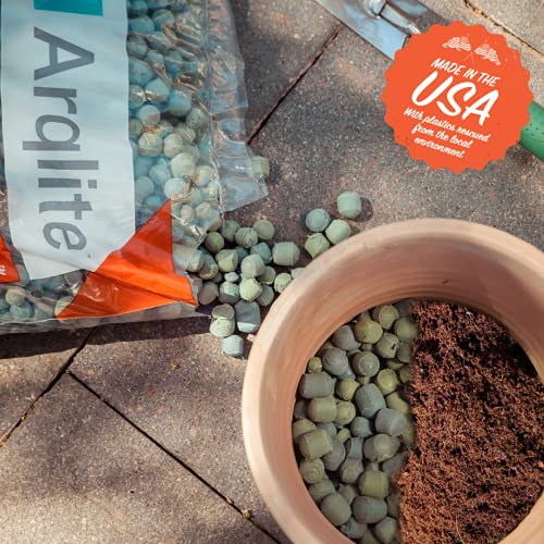 Arqlite Smart Gravel Eco Plant Drainage for Healthy Roots | for Pots, Houseplants, & Decor | Lightweight (1 Gal)