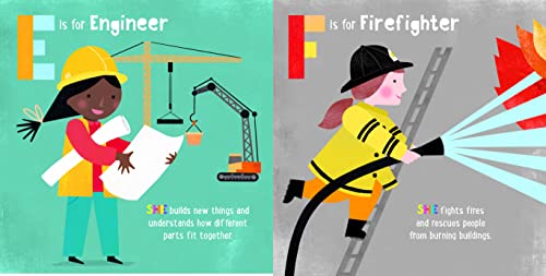 ABC for Me: ABC What Can She Be?: Girls can be anything they want to be, from A to Z (Volume 5) (ABC for Me, 5)