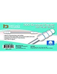 300 Double Tipped Pure Cotton Grooved Swabs With Paper Sticks … (24)