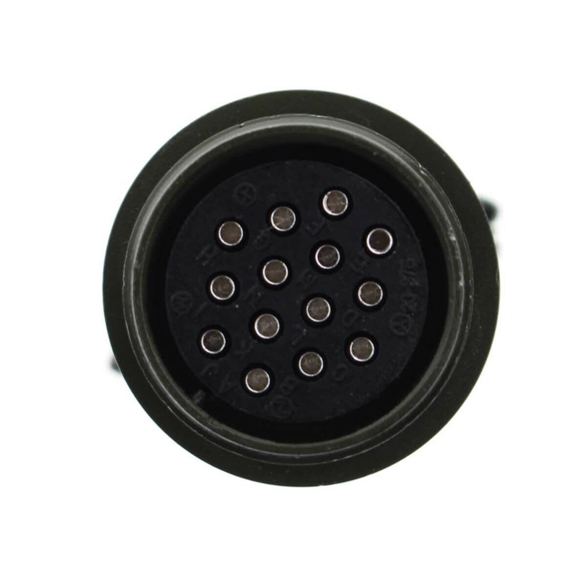14 Pins Female Plug Welding Power Connector Aviation Socket for Miller, Hobart, Lincoln Welder & Foot Control