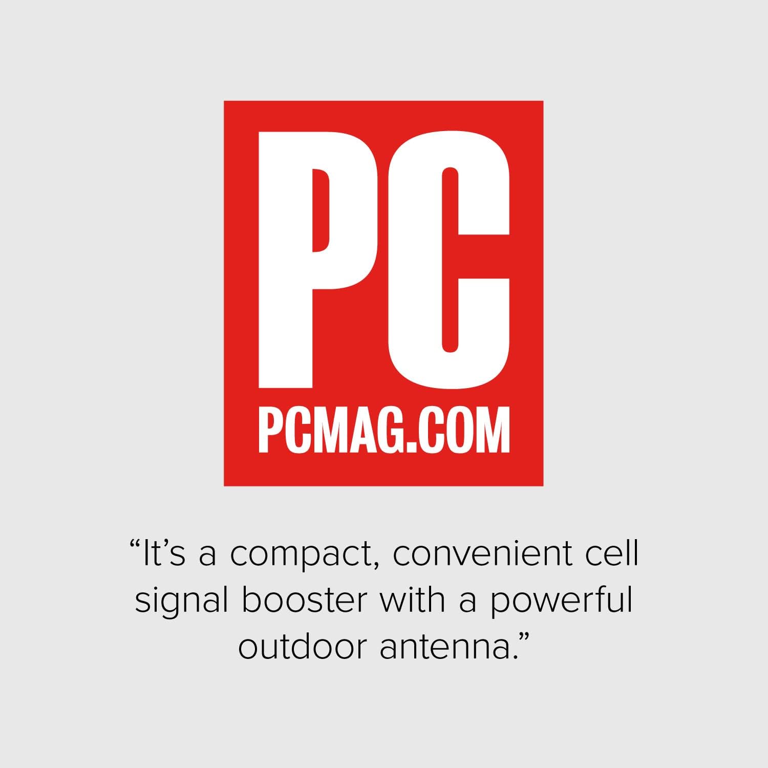 weBoost Home Studio Lite - Cell Phone Signal Booster for Verizon and AT&T only | Boosts 5G, 4G LTE up to 1,500 sq. ft | Made in the U.S. | FCC Approved (model 471101)