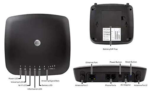 Netcomm Wireless Internet Router IFWA 40 Mobile 4g LTE Wi-Fi Hotspot IFWA 40 antenna AT&T 4g LTE Wi-Fi Connect Up to 20 Devices Create A WLAN Anywhere GS (Renewed)