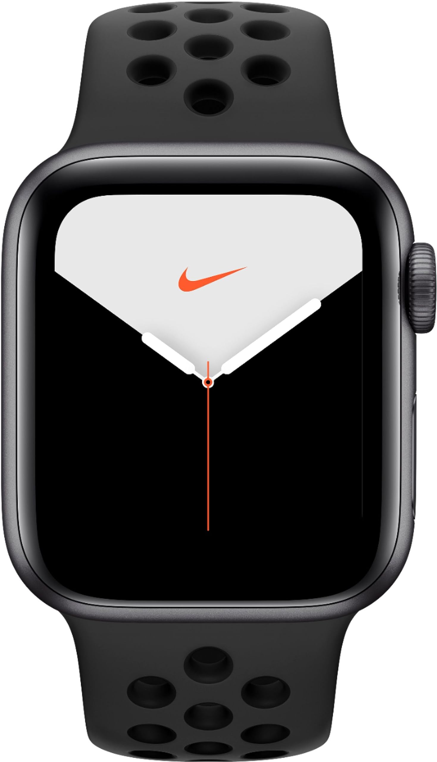 Apple Watch Nike Series 6 (GPS, 40MM) Space Gray Aluminum Case with Anthracite and Black Nike Sport Band (Renewed)
