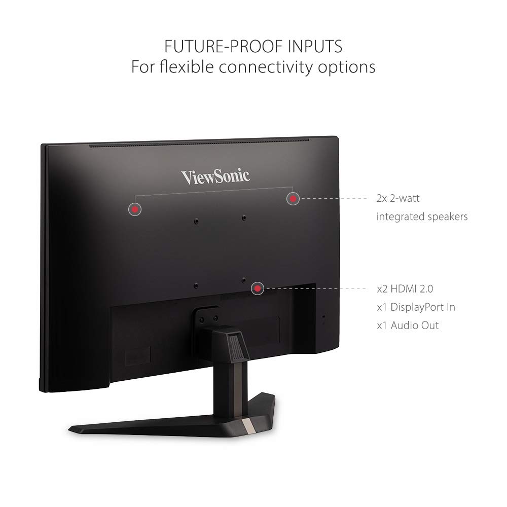 ViewSonic VX2768-2KP-MHD 27 Inch 1440p 1ms 144Hz IPS Gaming Monitor with FreeSync Premium, Eye Care, HDMI and DisplayPort