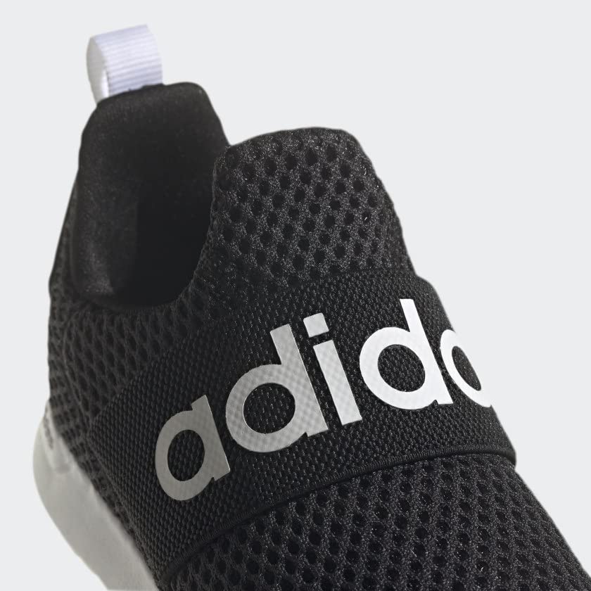 adidas Baby Lite Racer Adapt 4.0 Running Shoe, Black/Black/White, 5 US Unisex Infant