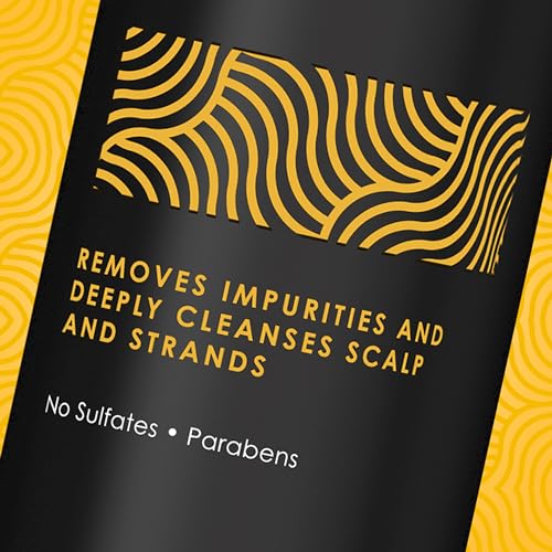 My Black is Beautiful Clarifying Sulfate Free Shampoo for Build Up, For Dry and Damaged Hair, Blue Ginger and Mint, 9.6 fl oz