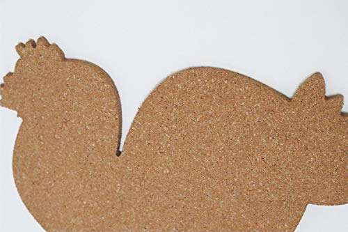 Pinboard Cactus Shaped Wall Decor - Cork Board with 6 Pushpins - Bulletin Board Display,School or Classroom Home Decor