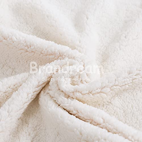 Brandream Girls Nursery Bedding Pink Baby Bedding Princess Ruffle Crib Blanket Set 3 Piece