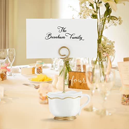 100 Pcs Premium Place Cards, Blank Place Cards - Textured Table Tent Cards Seating Place Cards for Weddings Banquets Dinner Parties 2 x 3.5 Inches