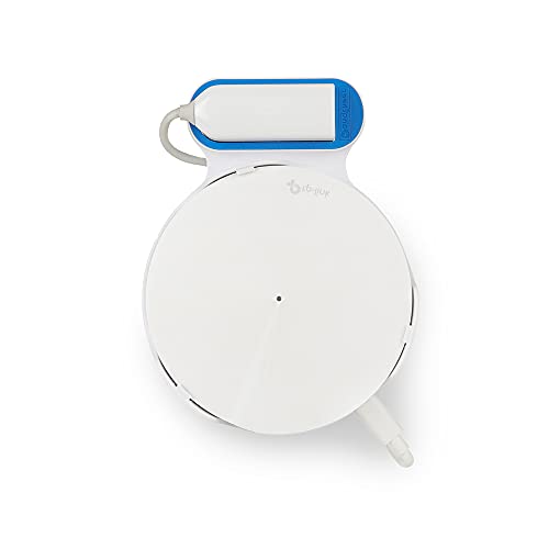 Bangcheer - Cable and Power Line Storage Boxes for WiFi Router, Easy-to-Install Deco Wall Mount Holder for Tp Link Deco M5, Blue