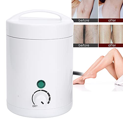 Mini Multi-Purpose Wax Warmer for Hair Removal - Paraffin Wax Pot for Home or Salon Use (for Women & Men) - Roll-On Waxing Warmer Machine