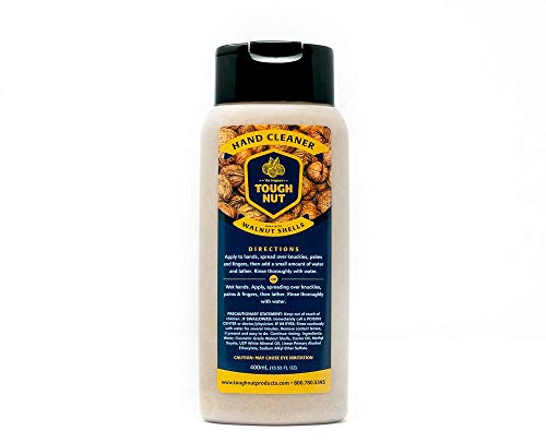 tough nut Hand Cleaner Made with Walnut Shells, Single Bottle 400mL