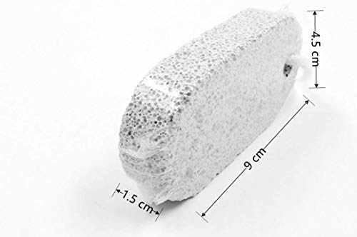 Toukeroue Hamster Chew Stones, 6 Pack Natural Volcano Lava Block Hamster Teeth Grinding Stones, Small Animal Teeth Molar Grinding Toys for Guinea Pig Hamster Rabbit Chinchilla Bird Parrot