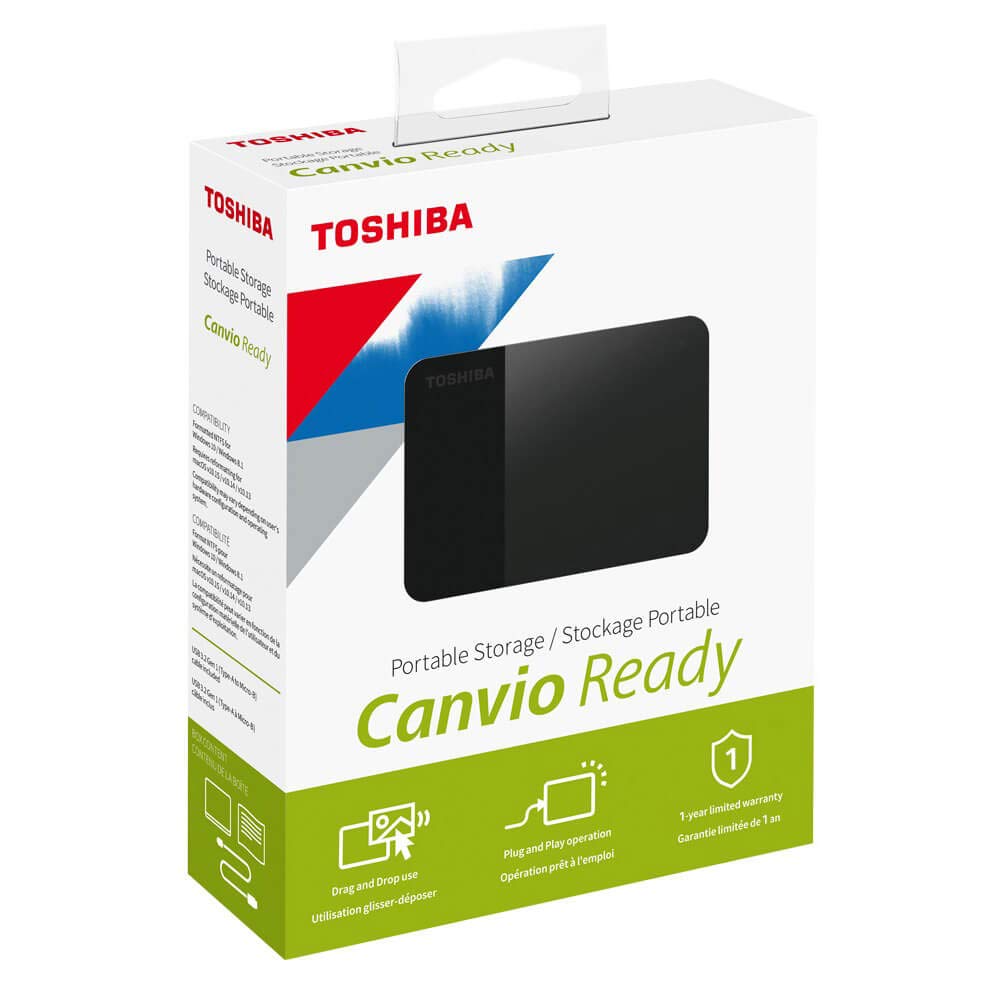 Toshiba CANVIO Ready (B3) 4TB Black