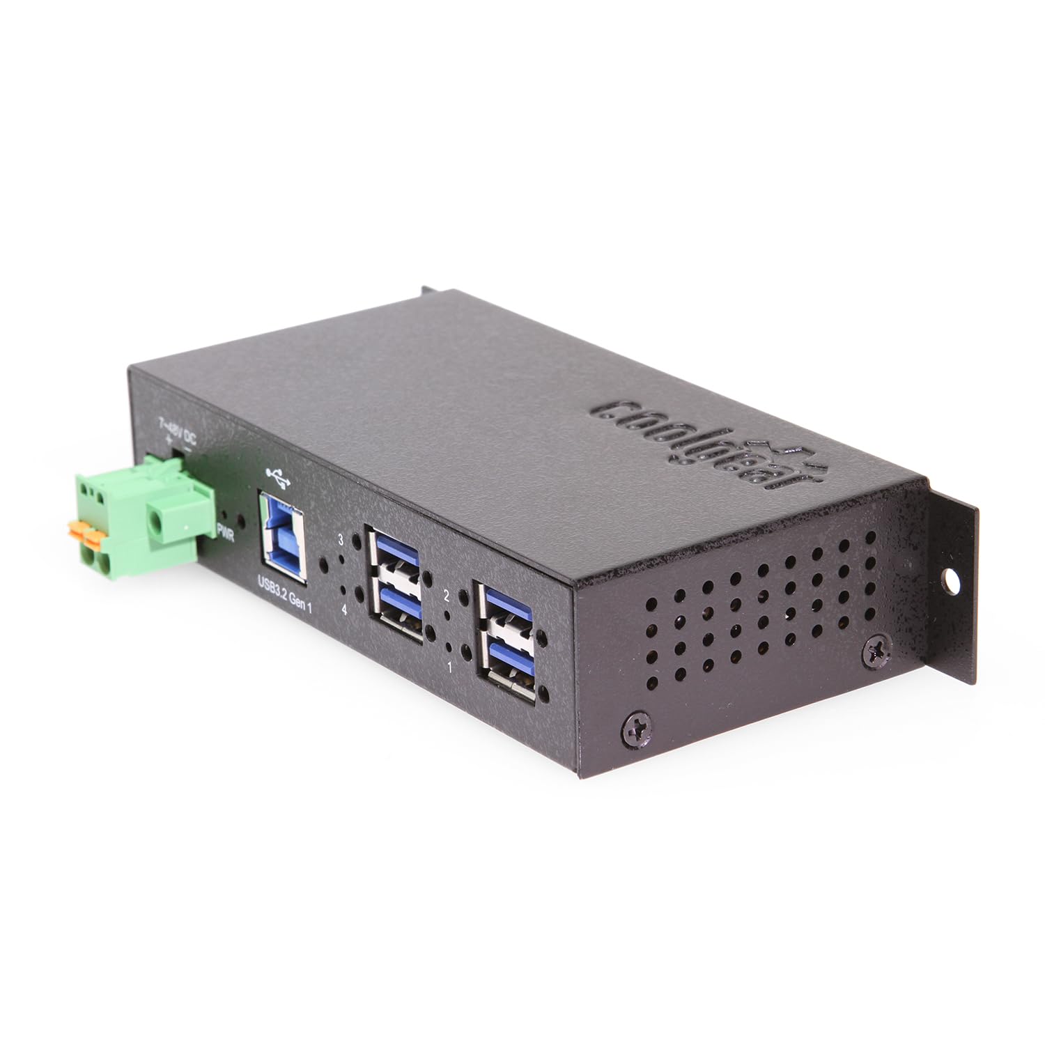 4 Port Managed USB 3 Hub w/ 15KV ESD Surge Protection