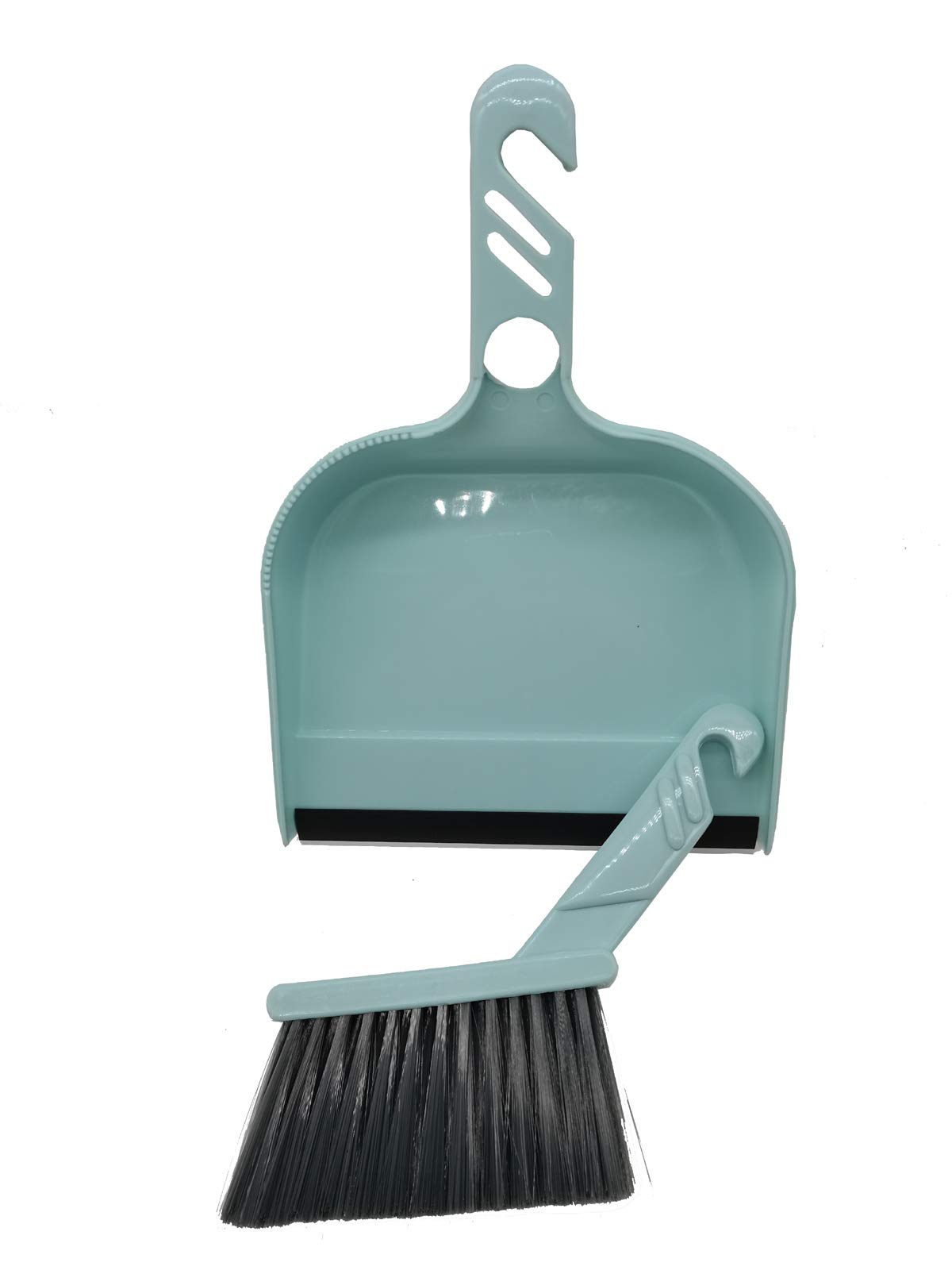 BSMstone Mini Broom and Dustpan Set-Kitchen Cleaning Tools, Household Cleaning Supplies Sweeping Hand Broom and Dustpan (Blue)