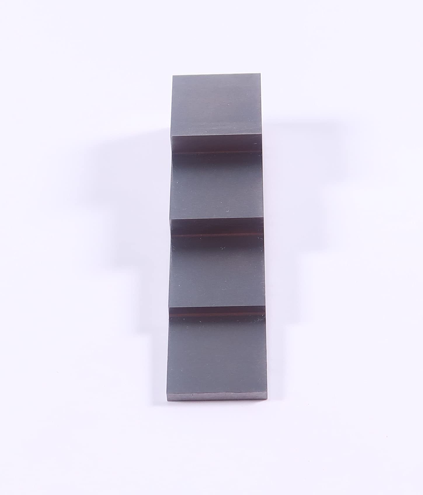 4 Step Test Block 1018 Steel Calibration Block UT Block 0.1"0.2"0.4"0.6" Thickness Step Wedge Ultrasonic Test Block Carbon Steel Block with ABS Carrying case ASTM E797