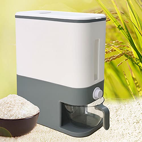 22LB Food Grain Storage Container, Waterproof Moisture-proof Rice Bucket