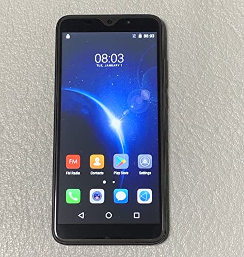 aderroo 1GB RAM 8GB ROM,X11 Android Smartphone, 5.72-inch IPS Full-Screen,Front and Rear Cameras,Only Supports Dual SIM Card Frequency Band of 3GWCDMA:850/2100MHZ,Unlocked Cell Phone(Black)