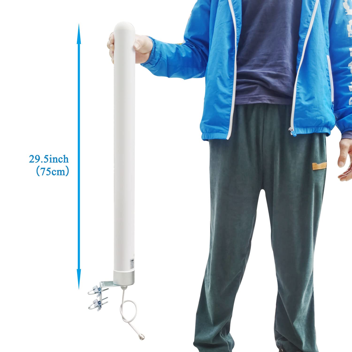SignalPlus Omni Directional Cellular Cell Phone Antenna Outdoor 4G LTE Antennas for Cell Phone Booster/WiFi 4G LTE Router Support All USA/Canada Carriers T-Mobile