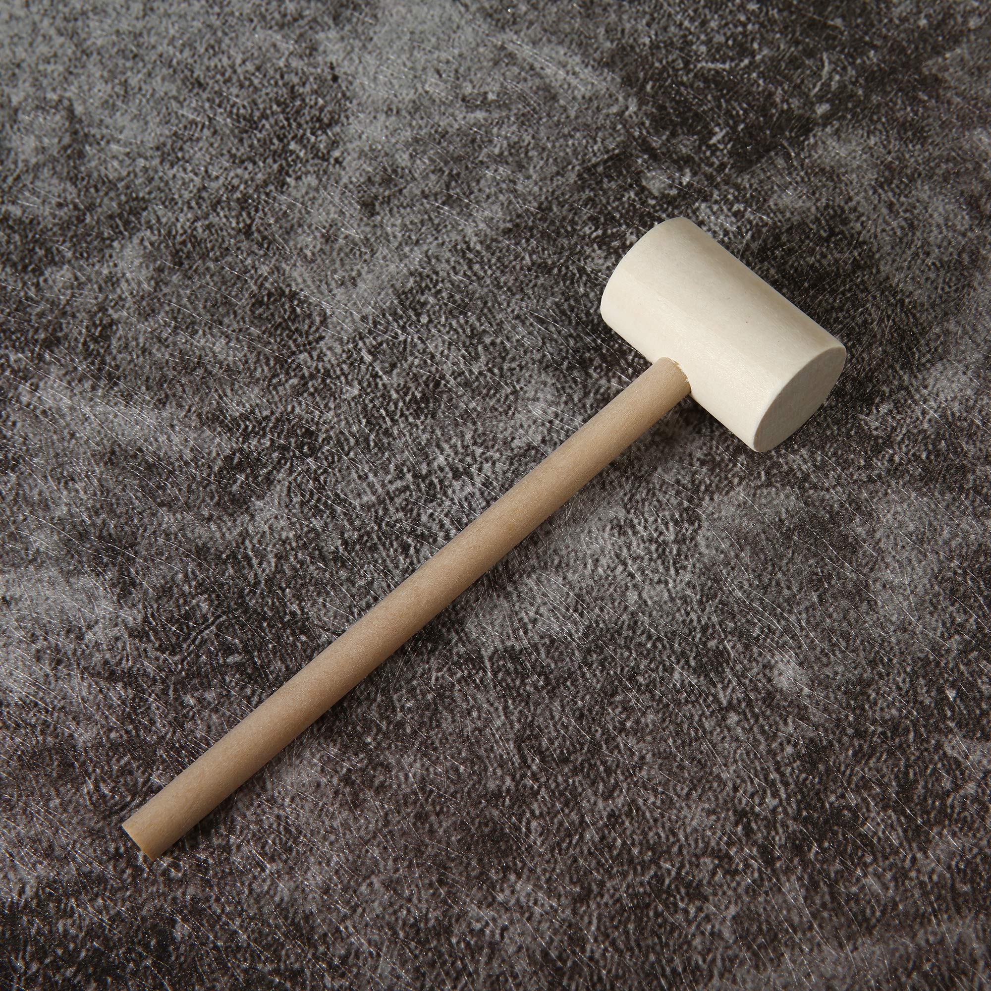 18 Pcs Mini Wooden Hammer Creative Pounding Educational Mallet for Boys and Girls