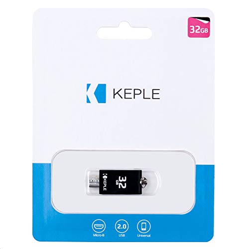 32GB USB Stick OTG to Micro USB 2 in 1 Pen Flash Drive Memory Stick 2.0 Compatible with Samsung Galaxy Tab S, S 8.4, S 10.5, S2 8.0, S2 9.7, A 7.0, A 8.0, A 9.7, A 10.1 | 32 GB Thumb Drive Dual Port