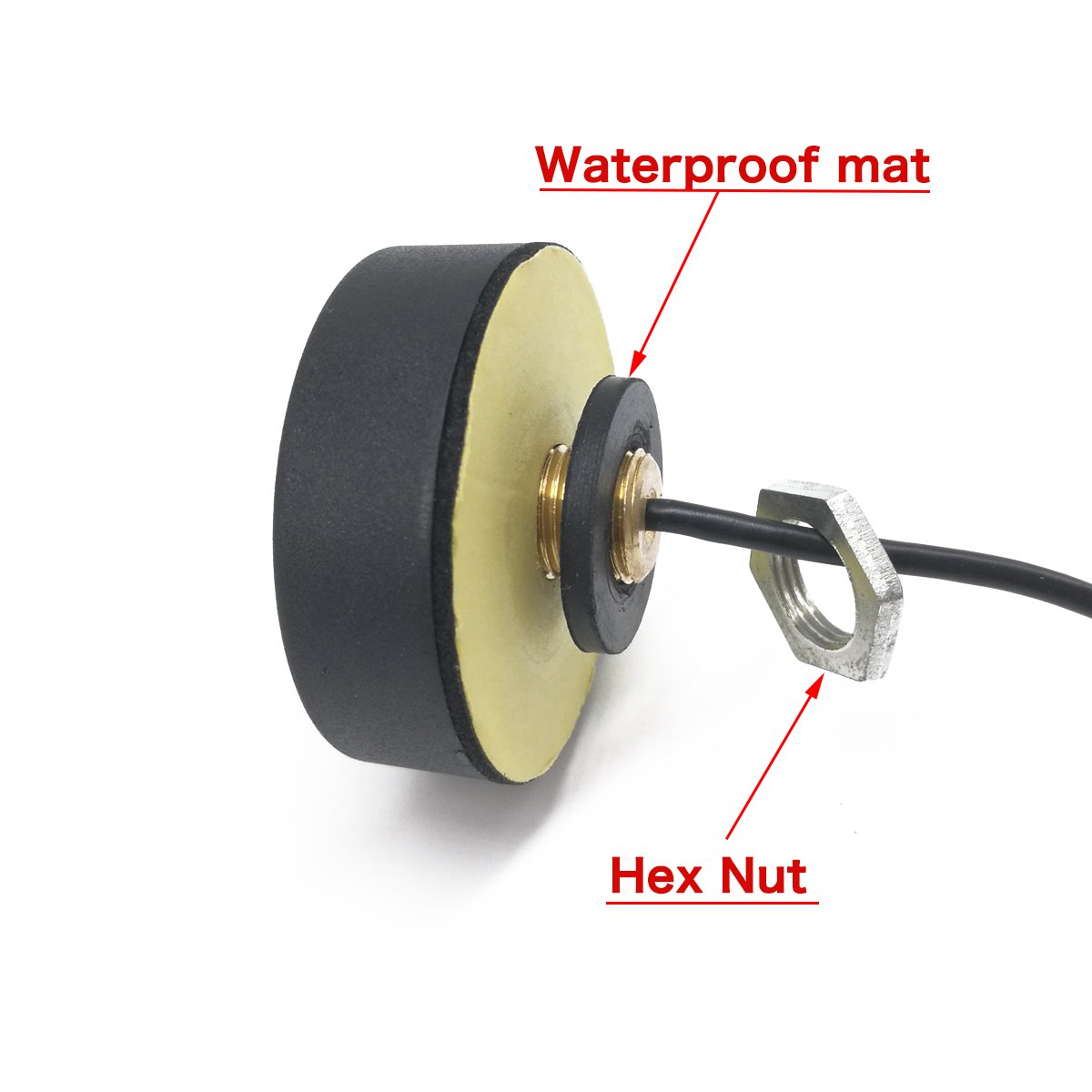 2.4G 5G 5.8 GHz WiFi Antenna Outdoor Mini Omni-Directional Dual Band 2dBi Screw-Mount Waterproof Antenna for Wireless Systems
