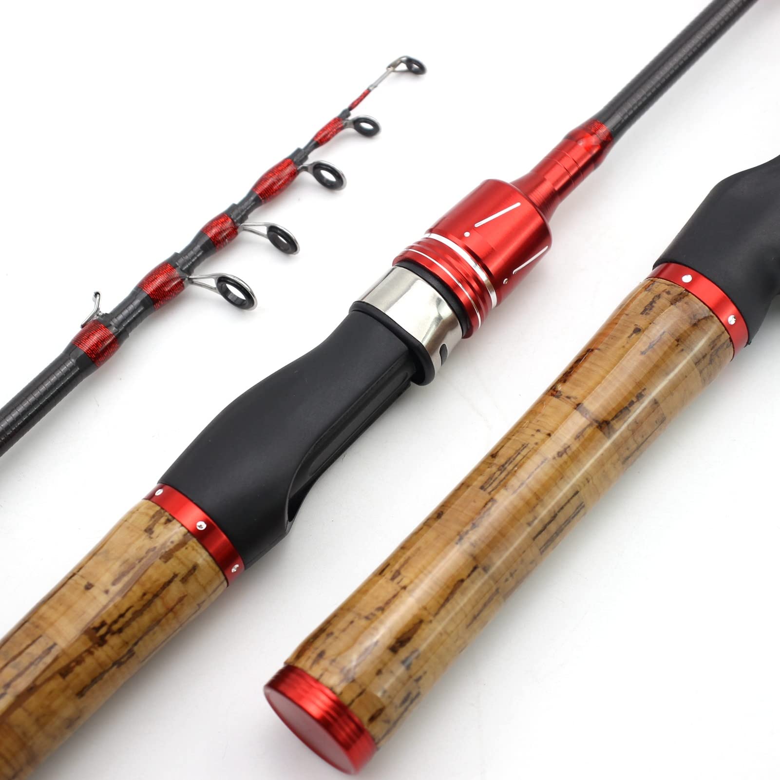 1.8M Ul Power Telescopic Spinning Fishing Rod Lure Weight 1-5g Beginners Catch Small Fish Pole So Soft Slow Rod ( Color : Spinning Rod , Size : 180cm )