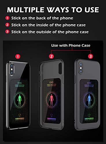 Cell Phone Sticker, Compatible with iPhone/ All Smart Phones/ Laptops/ Tablets/ All Electronic Devices, Suitable for Anyone - (4 Pack)