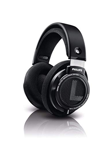 Philips Audio Philips SHP9500 HiFi Precision Stereo Over-Ear Headphones (Black) (Renewed)