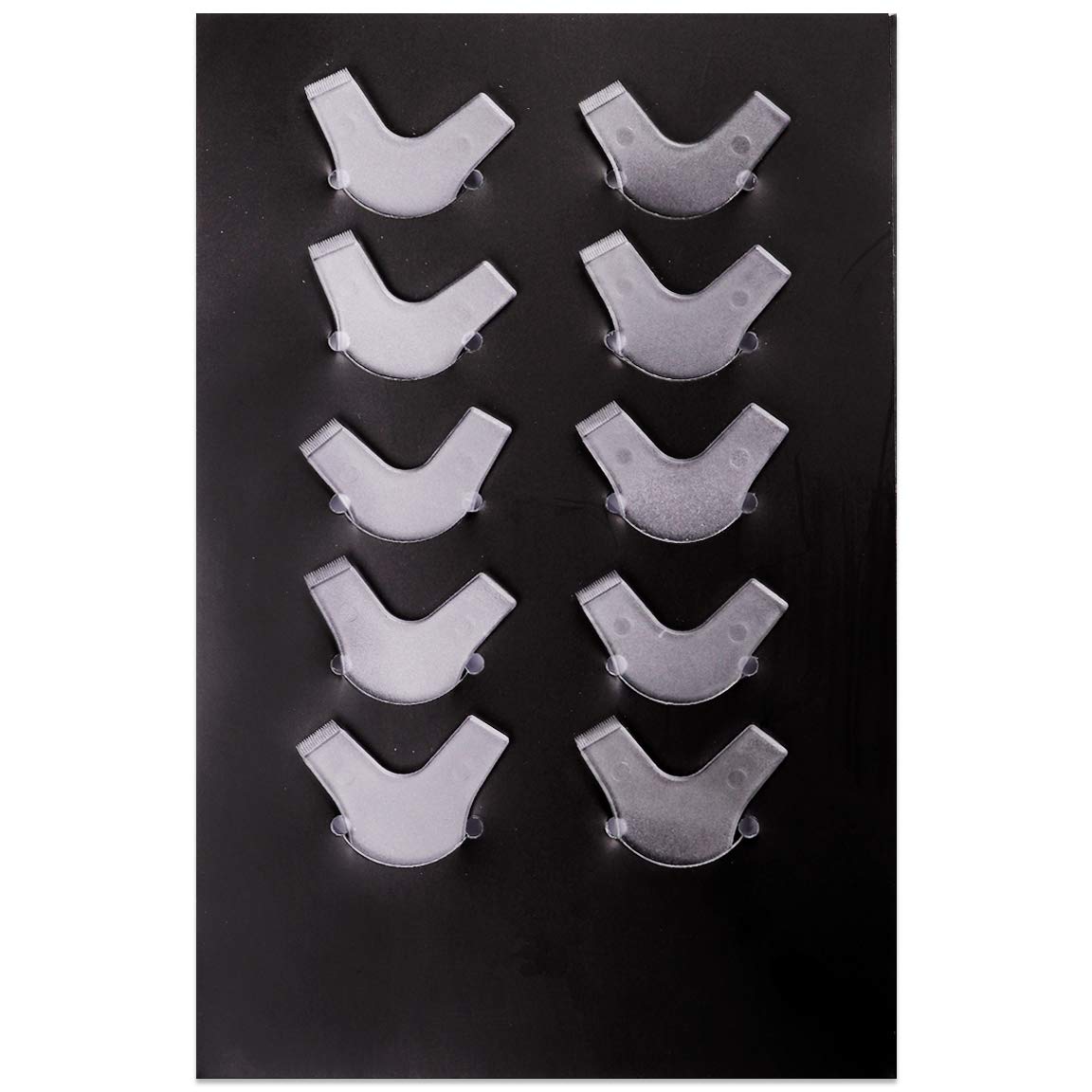 10 Pcs - Beauticom Dolly's Lash Y Shape Eyelash Lift Silicon Brush - for Eyelash Perm Extension MakeupTool