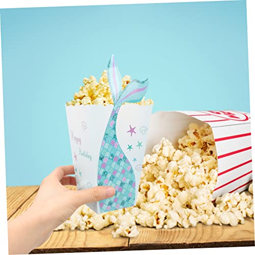 24pcs Popcorn Box Popcorn Box Snack Gift Box Mini Food Containers Disposable Containers Popcorn Holder Candy Table Popcorn Bar Supplies Popcorn Paper Serving Cups Popcorn Bucket