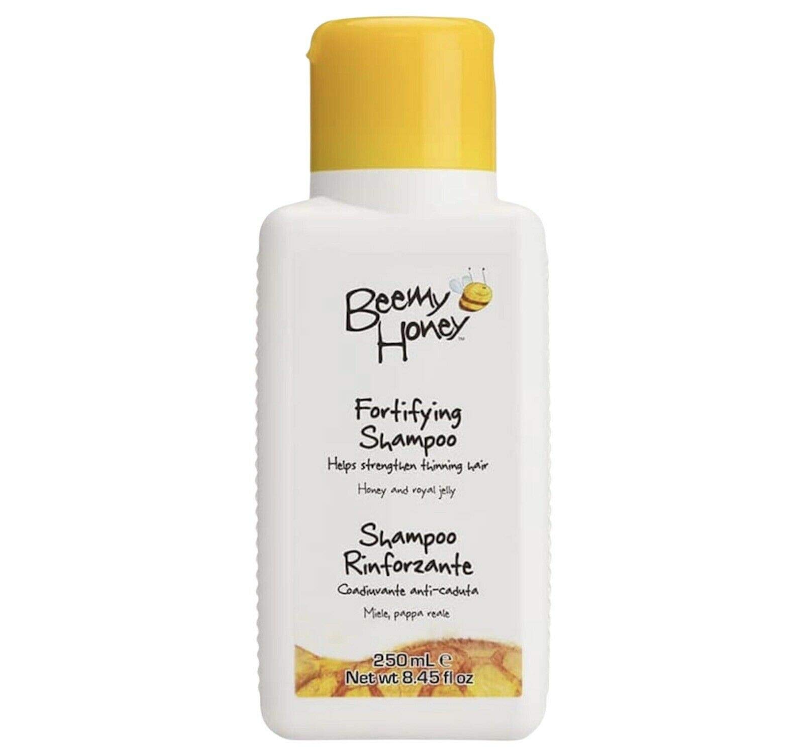 BeeMy Honey Fortifying Shampoo & Conditioner Set, 8.45 oz each, Made in Italy, Hypoallergenic