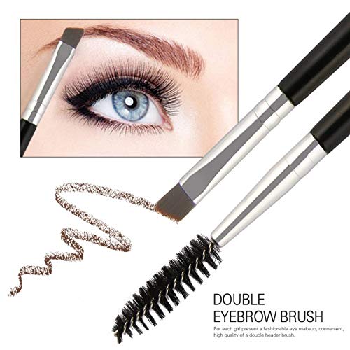 6 pcs Duo Eyebrow Brush,Eyelash Brush Mascara Wands Spoolie Brushes for Eyelash Extension Lash applicator Eyebrow