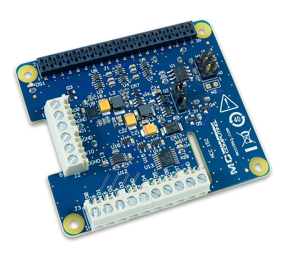 MCC 152: Voltage Output and DIO DAQ HAT for Raspberry Pi