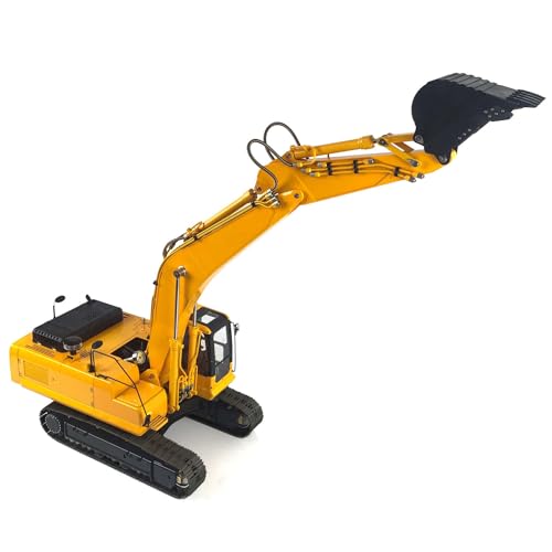 1/14 Metal LESU RC Hydraulic Excavator PC360 AC360 RTR Radio Control Diggers Yellow
