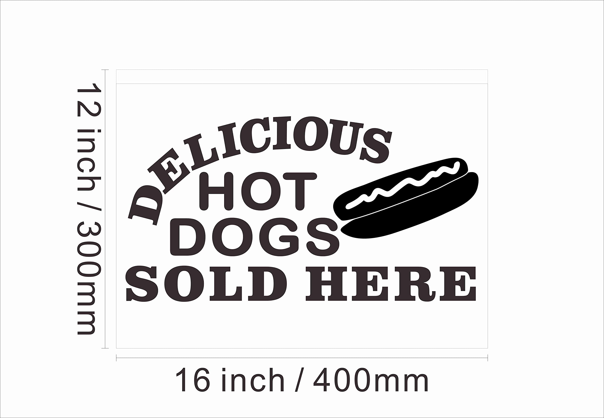 110250 Delicious Hot Dog Sold Here Fast Food Cafe Shop Decor Display LED Light Neon Sign (16" X 12", Green)