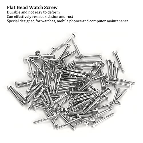 Flat Head Screw, Slot Screw Alloy for Computer Repair Shop for Amateurs