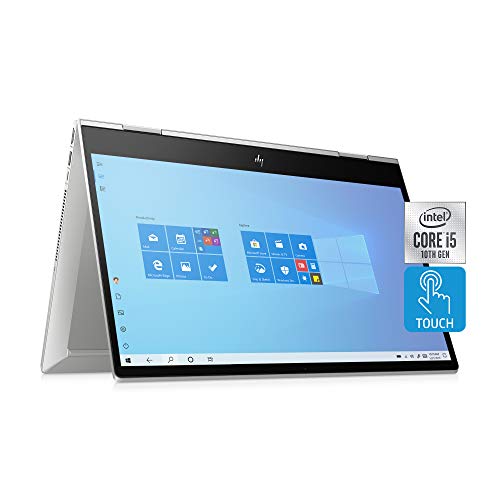 HP Envy x360 Convertible 2 in 1 Laptop 15.6" FHD IPS Touchscreen Intel Quad-Core i5-10210U(Beats i7-8550U) 16GB DDR4 1TB SSD Backlit Fingerprint B&O Webcam Win 10 + HDMI Cable