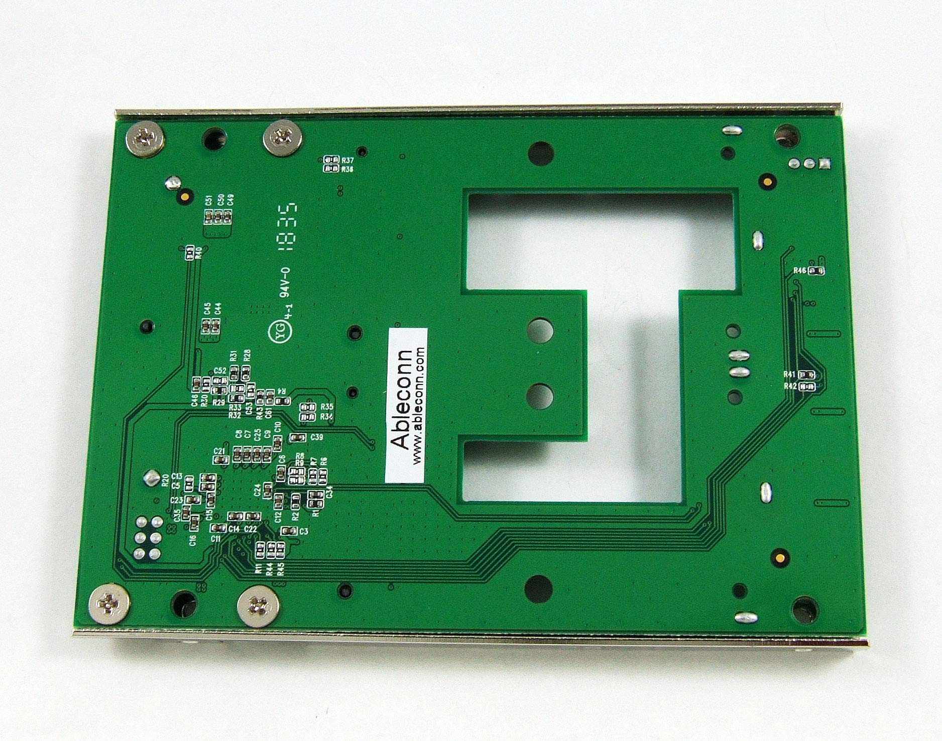 Ableconn ISAT-178R 2.5" 7mm SATA III Adapter with Aluminum Frame Bracket for Dual mSATA SSD with Hardware RAID
