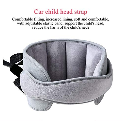 2Pack Boy and Girl Head Support for Car Seats,Ajustable Comfortable Pillow for Baby Child Tolddler Infant Pink and Grey