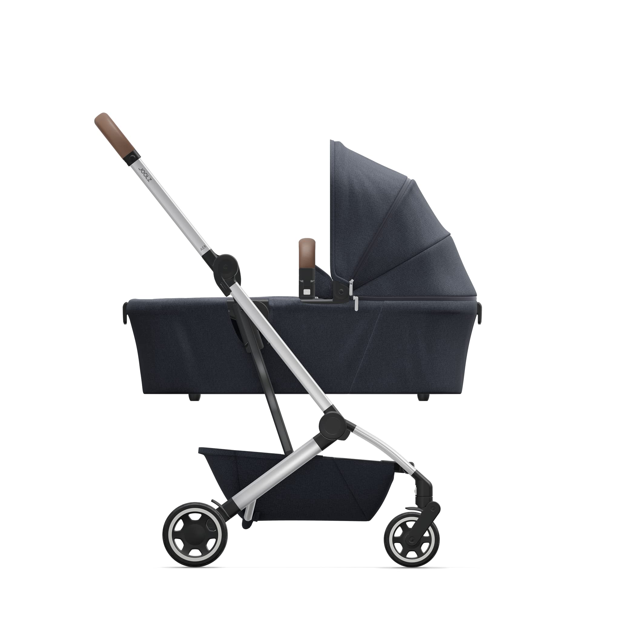 Joolz AER - Bassinet - Accessory for Stoller - Optimal Comfort - Spacious Bassinet - Expanded Sunhood - Water Repellent - Elegant Blue