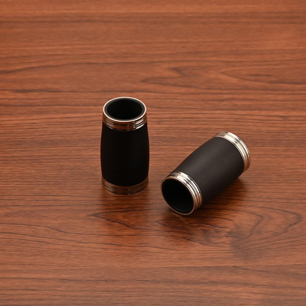 2pcs Clarinet Barrel Clarinet Tube Tuning Tube Adjustable B Flat Clarinet Barrel Treble Pitch 58MM Barrel for Clarinet