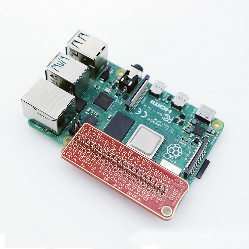 Treedix 3pcs GPIO Reference Board Pinout Plus Compatible with Raspberry Pi A+, B+, 2, 3, 4