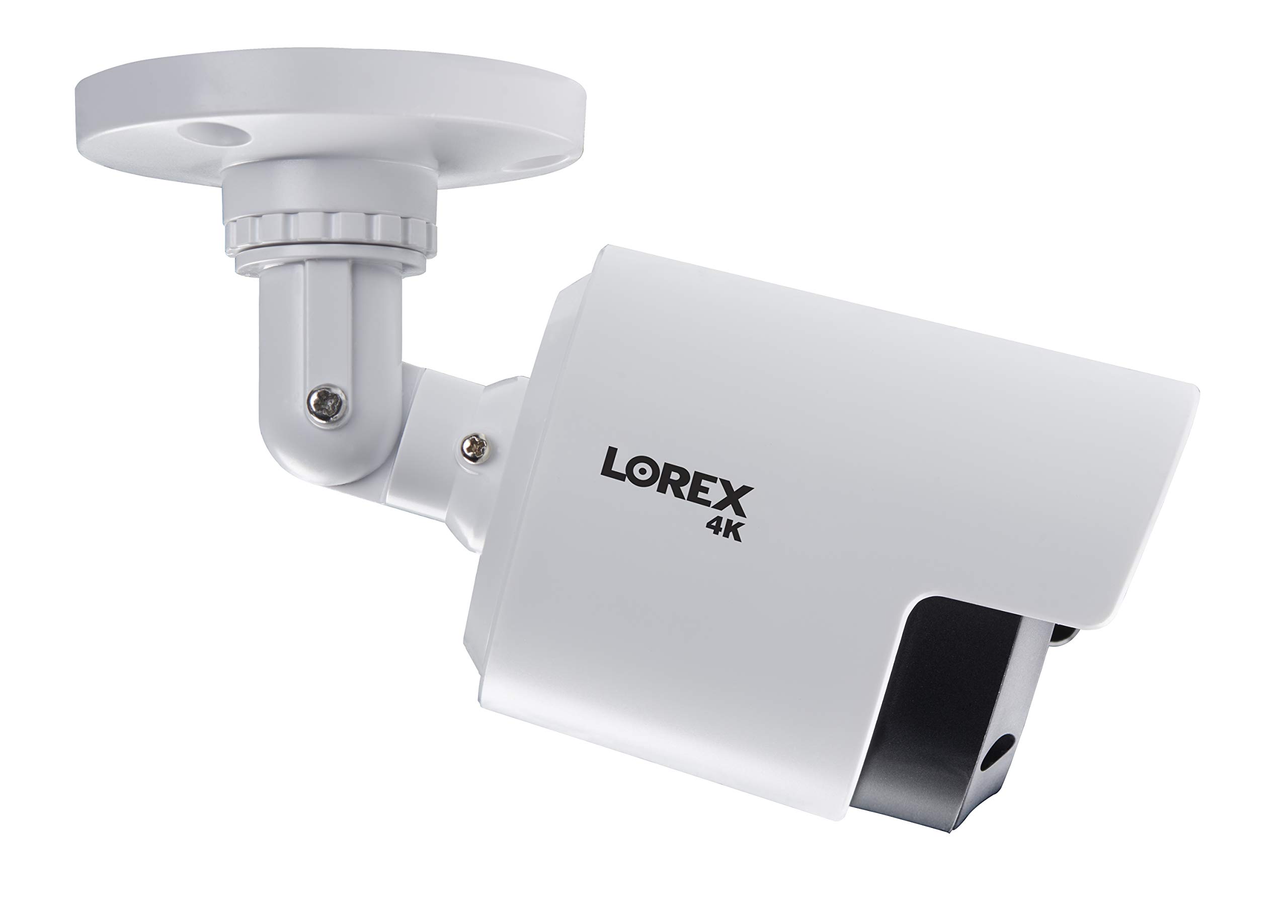Lorex 4K Security Camera System, Ultra HD Indoor/Outdoor Analog Wired Bullet Cameras with Motion Detection Surveillance, Color Night Vision & Smart Home Compatibility, 1TB 8 Channel DVR, 4 Cameras