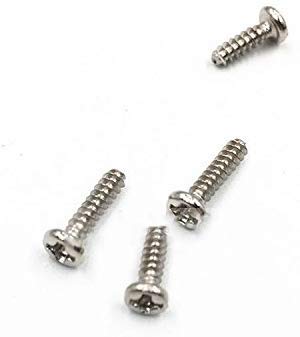 10 PCS for Gameboy Universal Phillips Screws X Screw for GB GBA GBC Game Console Shell Case Cross Screw (Note: not Cross Y)